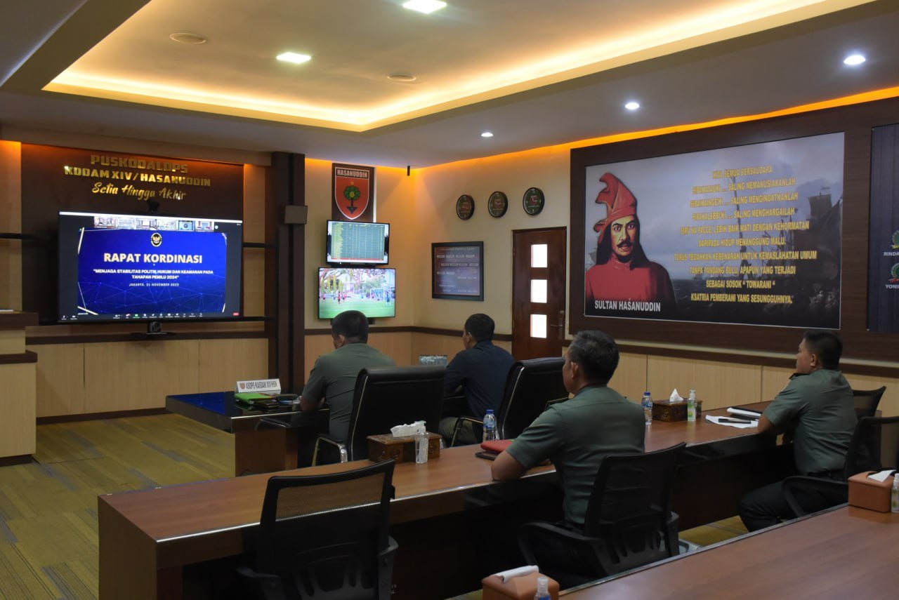 Antisipasi Kerawanan Pemilu 2024, Asintel dan Asops Kasdam XIV/Hsn ... Antisipasi Kerawanan Pemilu 2024, Asintel dan Asops Kasdam XIV/Hsn ...